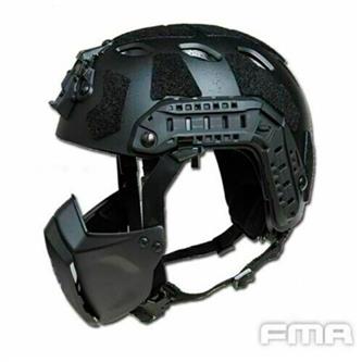Fast SF Tactical Helmet, Sort, M/L - 750g | Airsoft Armoury Webshop